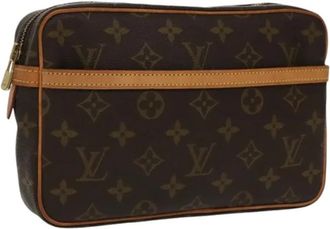 Louis Vuitton Pre-owned Toile pochettes-minaudieres - Femme - Pre-owned - Brun - Taille: ONE Size
