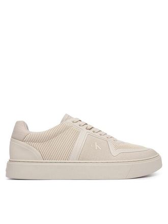Calvin Klein Sneakers Classic Cups Laceup Knit HM0HM02130 Beige