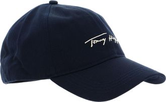 Tommy Hilfiger Damen Iconic Signature Cap Baseballkappe, Desert Sky, Einheitsgr&ouml;&szlig;e