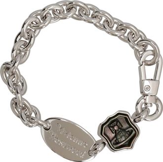 Vivienne Westwood unisex, Accessoires, Gris, Taille: S Bracelet Johan