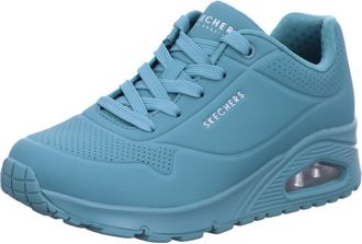 Skechers Damen on Air UNO Stand AUF Luft, Blaugrünes Durabuck-Mesh, 39 EU