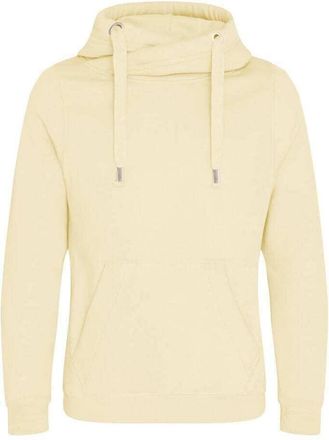 Awdis Just Hoods JH021 Unisex Nacken die Kreuzung Kapuzenpullover - Vanille Milchshake - XL