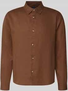 GAP Regular Fit Leinenhemd mit Kentkragen