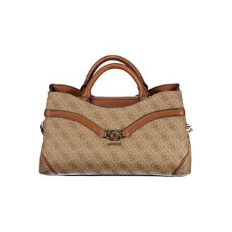 Guess Beige Polyethylen-Handtasche