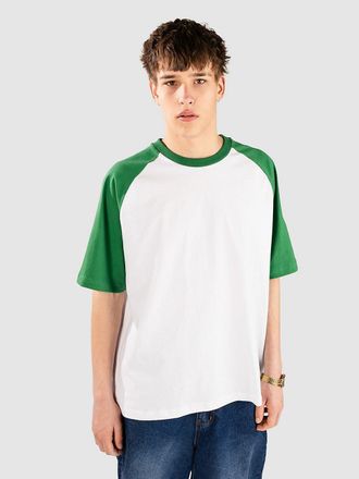 Blue Tomato Boxy Panelled T-Shirt white