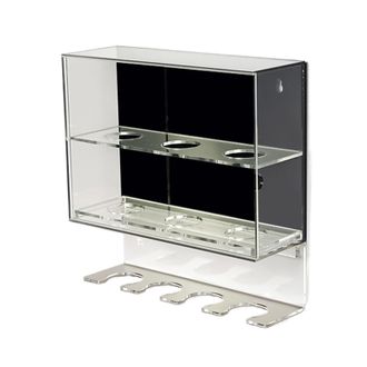 Generico Baseball-Aufbewahrungsbox aus Acryl - Softball-Schl&auml;ger-Vitrine, wandmontiert, aus transparenter Sammlung, staubdicht, f&uuml;r Autogramme