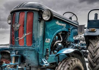 Calvendo Poster 42,0 x 29,7 cm Querformat Ein Motiv aus dem Kalender Nostalgie auf Feld und Flur, Poster DIN A3 quer| Bilder, Kunstdruck, Wandbild, Wanddeko, P