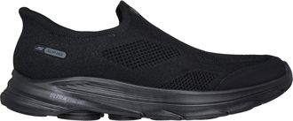 Skechers Herren Go Walk 8 Pelayo Sneaker, Black Textile, 42.5 EU