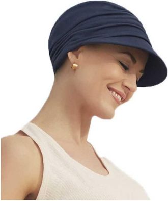 Christine Headwear Bella Kappe mit 37.5Technology mit 50+ UV-Schutzfaktor - Dunkelblau