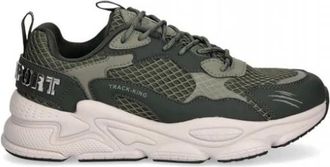 Plein Sport Homme, Chaussures, Vert, Taille: 41 EU Track-King Core Gen.X.05