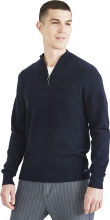 Dockers 1/4 Zip Pullover Herren, Navy, L