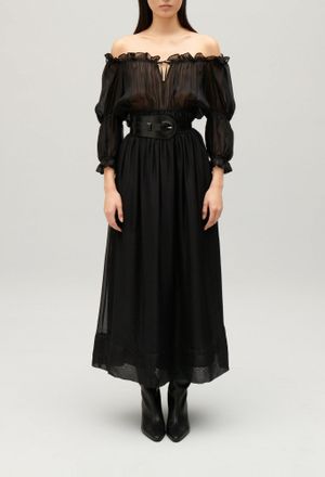 Claudie Pierlot Robe longue noire