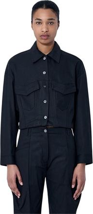 Kiko Kostadinov Kiko Kostadinov, Femme, Blouses et Chemises, Noir, Taille: 36 FR Centennial Jacket