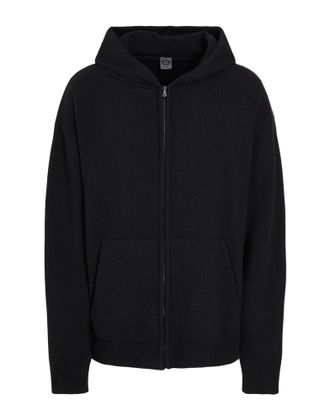 8 by YOOX WOOL BLEND OVER-SIZE ZIPPER HOODIE