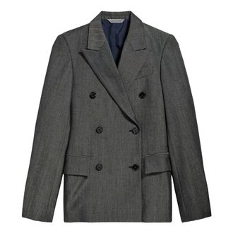 Balenciaga Damen, Jacken, Blau, LGr&ouml;&szlig;e