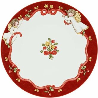 Thun Teller Sweet Christmas Grande - Porzellan - Linie Sweet Christmas - Wohnzimmer, Dekoration des Hauses - Ø 31,9 cm; 2,2 cm h