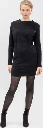 Lovjoi Damen vegan Mini Kleid Abelone Black