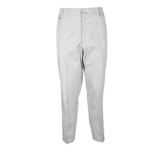low brand Baumwoll Elasthan Hose - - Trousers - Herren - Grau - W31