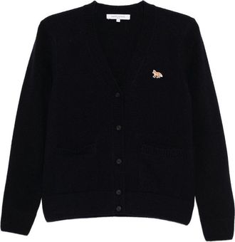 Maison Kitsun&eacute; Cardigan - Bleu