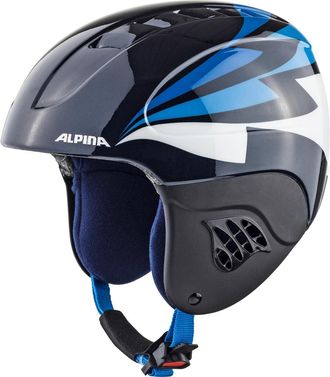Alpina Alpina Carat - Sicherer, Bruchfester & Individuell Anpassbarer Skihelm Für Kinder, Nightblue, 48-52 cm