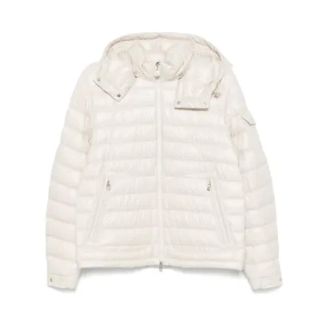 Moncler Puffer Jacke mit abnehmbarer Kapuze - - Jackets - Herren - Beige - XL