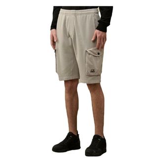 C.P. Company C.p. Company, Homme, Shorts, Gris, Taille: XL Shorts Cargo Bermuda Coton Polaire