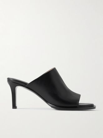 Tod's Mules En Cuir - Noir