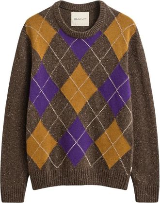 GANT Rundhals-Strickware - - Knitwear - Herren - Mehrfarbig - XL