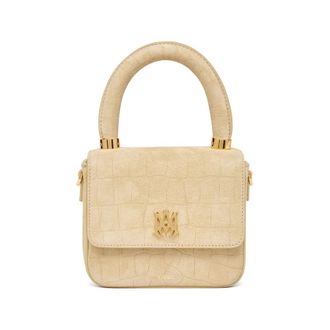 Amiri Croc-embossed Satchel Bag