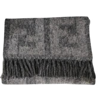 Fendi Pre-owned Stole - - Pre-owned - Damen - Grau - ONE SIZE