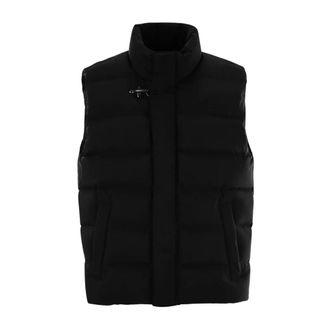 Fay Schwarze Steppweste - - Jackets - Herren - Schwarzk - L