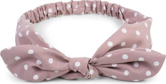 styleBREAKER Haarschmuck Haarband mit Punkte Muster und Schleife
