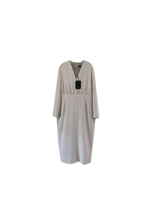 Marina Rinaldi Cream Midi Dress Size XL