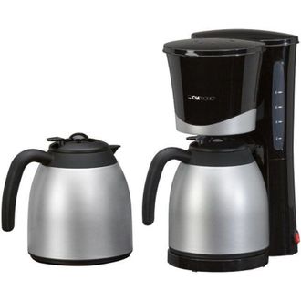 Clatronic Cafeti&egrave;re thermos 2x1L ka 3328 Noir