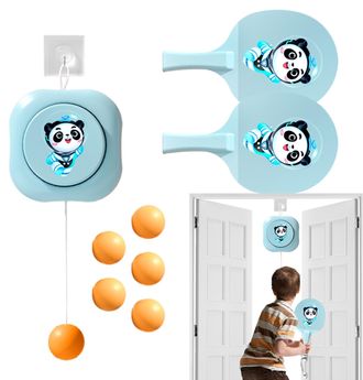Generic Tischtennis-Trainer-Set, T&uuml;r- -Set f&uuml;r Kinder, tragbares Tischtennis-Tor-Set, Trainingsger&auml;t mit Interacci-T&uuml;r-Sets