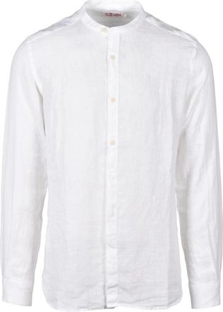MC2 Saint Barth Homme, Chemises, Blanc, Taille: S Chemise en Lin