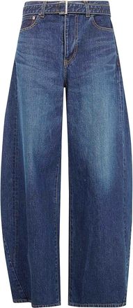 sacai Casual Hose - Blau