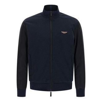 HUGO BOSS Homme, Sweatshirts et sweats &agrave; capuche, Bleu, Taille: S Shepherd 242 Bomber Jacket