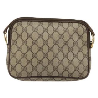Gucci Sac bandouli&egrave;re en cuir Pre-owned - Femme - Pre-owned - Beige - Taille: ONE Size