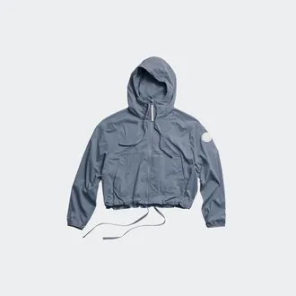 Canada Goose Leichte Kaslo Jacke mit kurzer Passform und White Label (Weiblich, Light Ozone Blue, M)