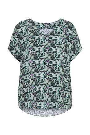 STUDIO UNTOLD Druckbluse Blusenshirt oversized Color-Leo