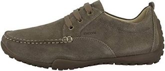 Geox Homme U Drive Snake N Mocassins, Taupe, 39 EU