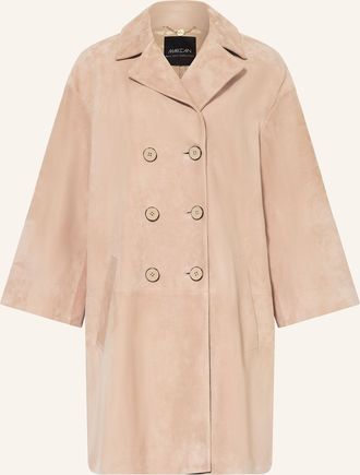 Marc Cain Ledermantel beige