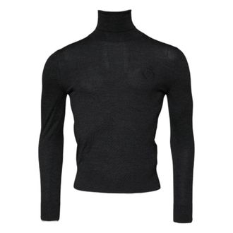 Dolce & Gabbana Rollkragenpullover - - Knitwear - Herren - Schwarzk - M