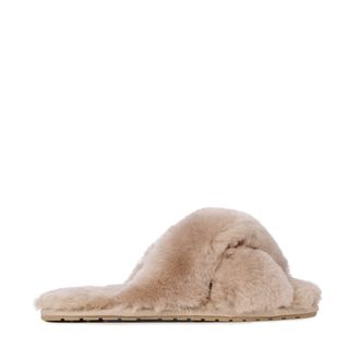 Emu Australia Womens Mayberry Sheepskin Slipper, Camel, Size 37