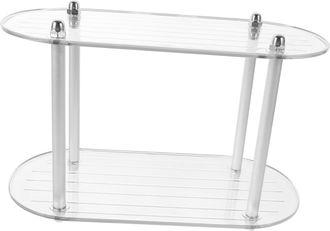 Cabilock Transparente Abnehmbare Aufbewahrungsregal f&uuml;r Schlafzimmer K&uuml;che und Bad Platzsparendes Stabiles Multi Display f&uuml;r Parf&uuml;m Kosmetik und Dekoration Vie