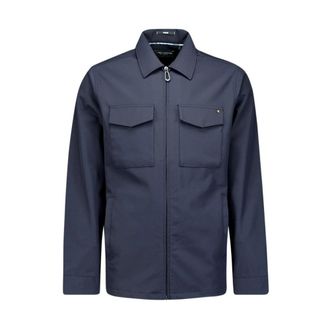 No Excess Sedoc Overshirt - - Jackets - Herren - Blau - L