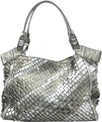 Burberry Sac &agrave; bandouli&egrave;re vintage Pre-owned - Femme - Pre-owned - Gris - Taille: ONE Size