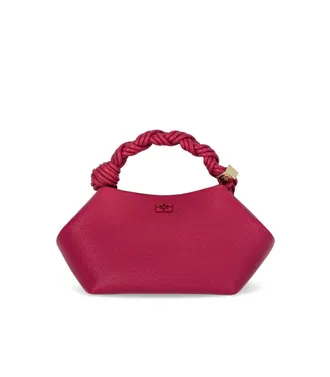 Ganni SAC &Agrave; MAIN BOU SMALL MAGENTA GANNI
