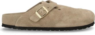 Birkenstock Femme, Chaussures, Beige, Taille: 36 EU Boston Soft Footbed